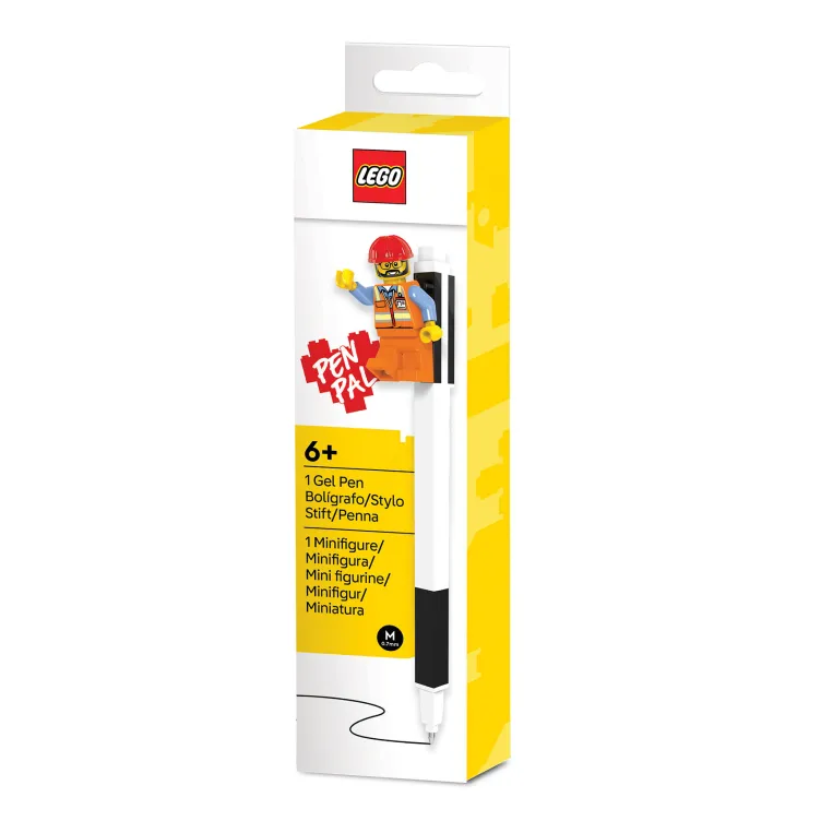 LEGO Gel olovka sa minifigurom – Crna