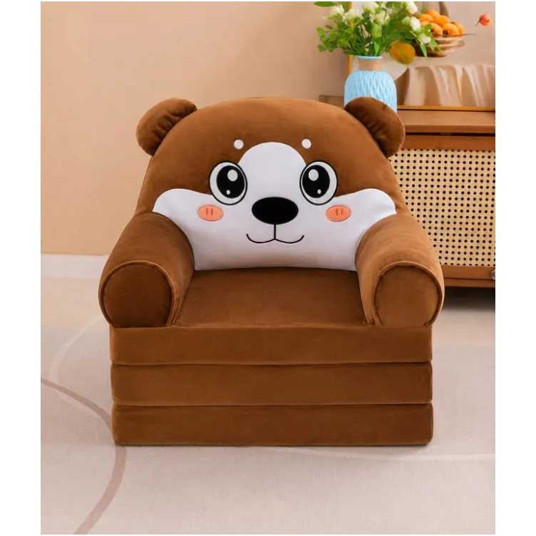 Foteljica za decu BROWN DOG