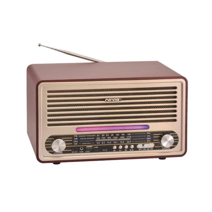 Prosto NS-6679BT/B retro Bluetooth radio - AM/FM/SW, USB i microSD reprodukcija
