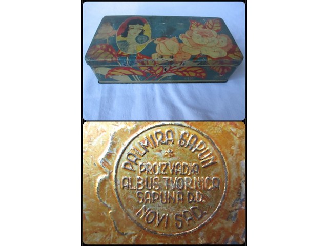 Kutija Palmira Sapun,Albus Tvornica Sapun D.D. Novi Sad