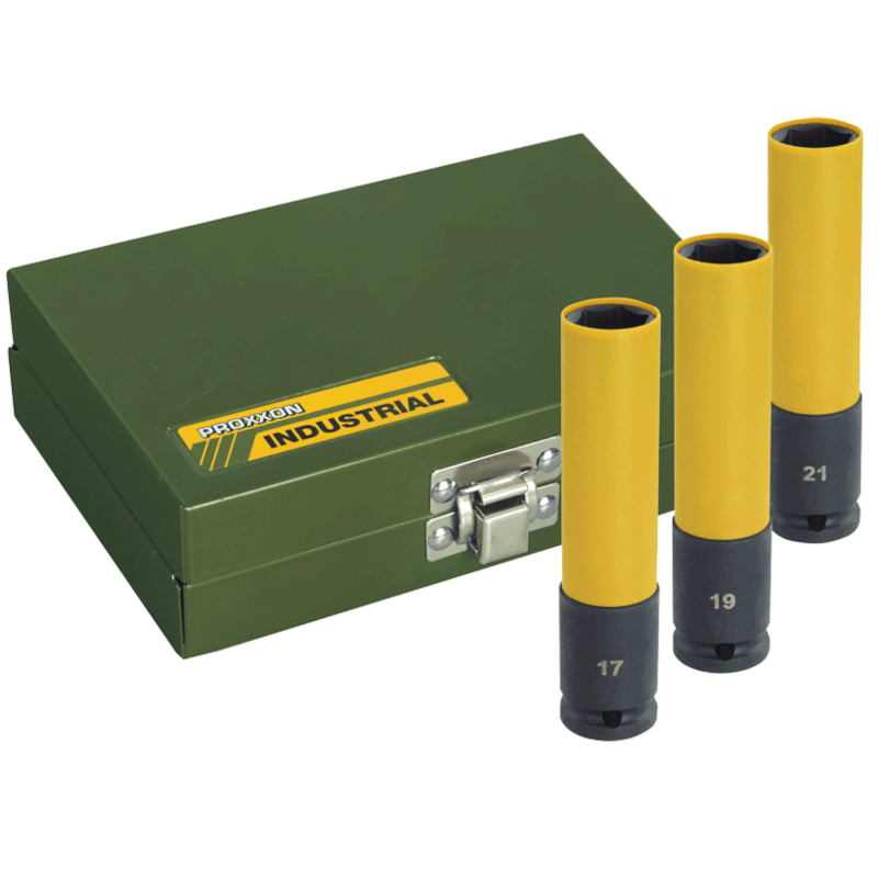 Set nasadnih ključeva udarnih za vijke za točkove prihvat 1/2" dužina 130mm