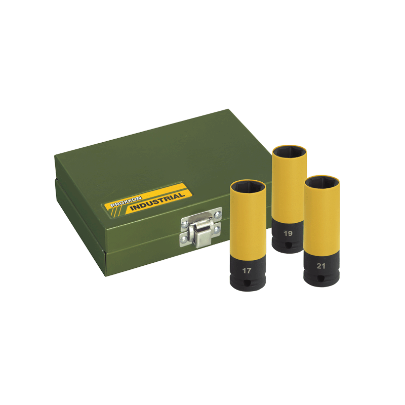 Set nasadnih ključeva udarnih za vijke za točkove prihvat 1/2" dužina 85mm
