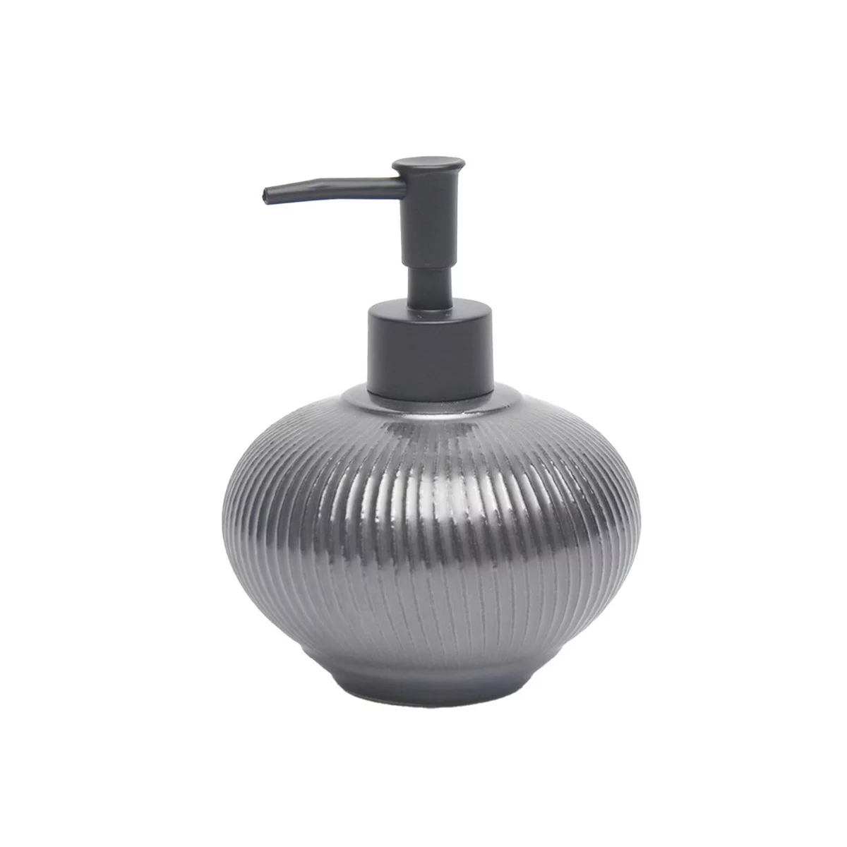 Homeware DOZATOR ZA TEČNI SAPUN crna keramika