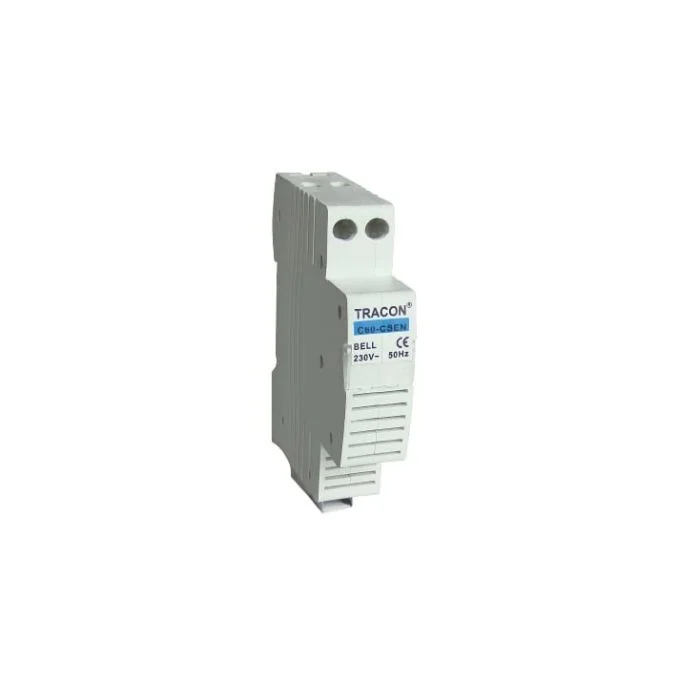TRACON C60-CSEN - zvono za razvodnu tablu na DIN šinu, 230 V, 60 dB