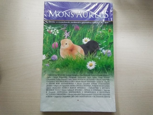 Mons Aureus br.61/2019 novo,neotpakovano