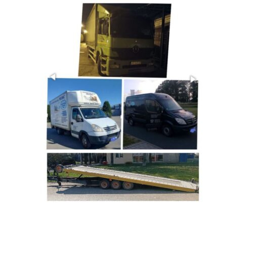 Kamionski i kombi transport robe i selidbe i šlep služba Djulinac Zrenjanin