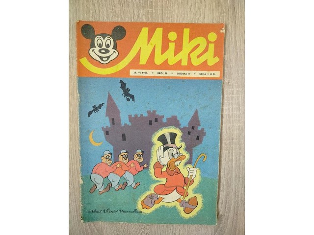 Antikvarni strip revija MIKI broj 36
