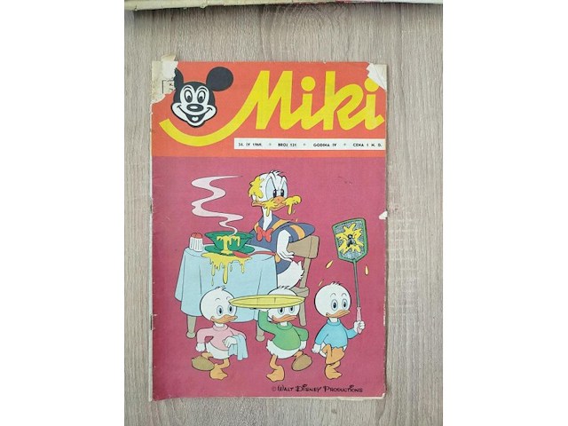 Antikvarni strip revija MIKI broj 131