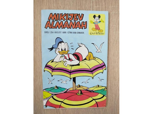 Mikijev almanah broj 254 (Avgust 1988)