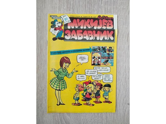 Mikijev zabavnik broj 817 (Jun 1990)