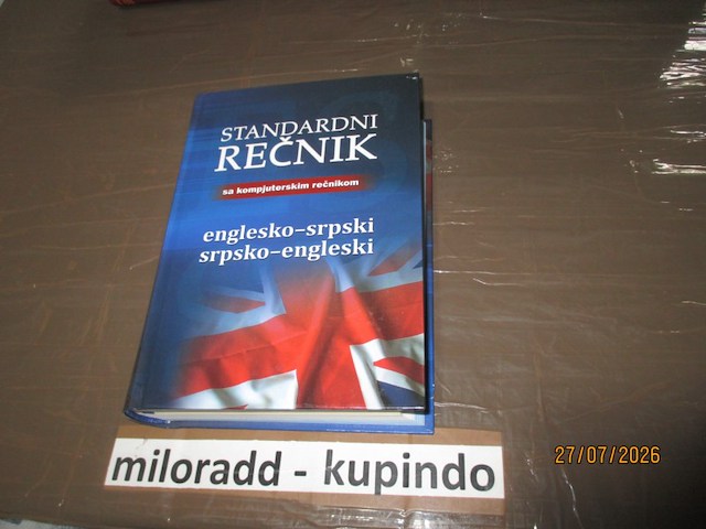 Standardni rečnik sa komjuterskim rečnikom