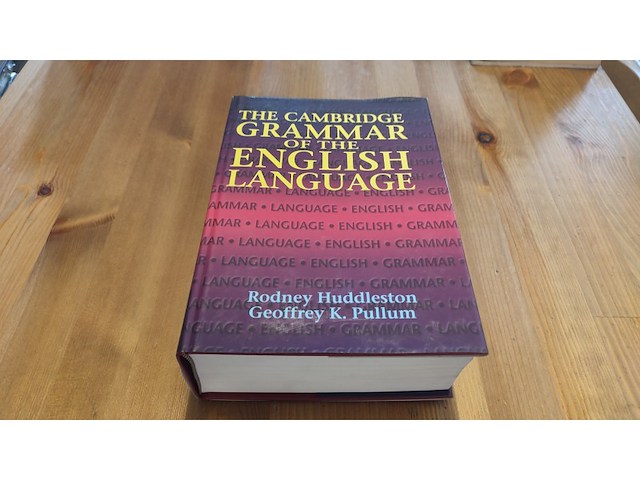 The Cambridge Grammar of the English Language