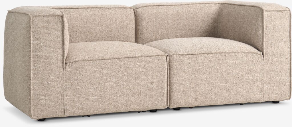 Modularna garnitura SKIBBY 2os. pesak tkanina