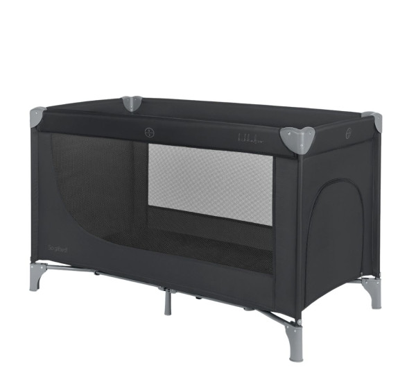 Kikka boo Krevetac So Gifted premium Black 1 nivo KKB23111