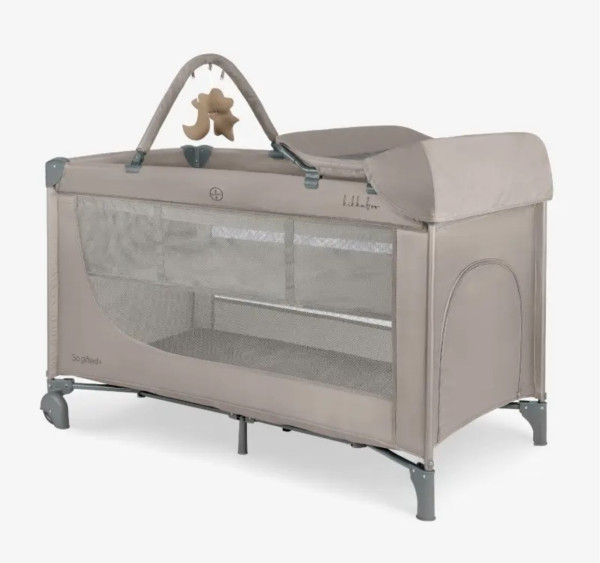 Kikka boo Krevetac So Gifted PLUS premium 2 nivoa sa pultom Beige KKB11144