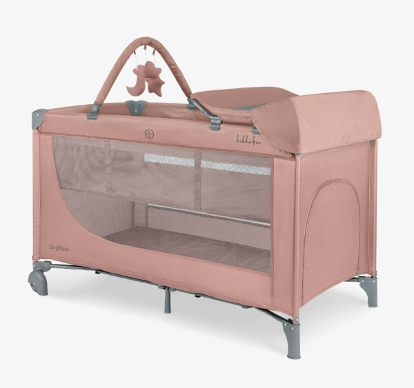 Kikka boo Krevetac So Gifted PLUS premium 2 nivoa sa pultom Pink KKB11147