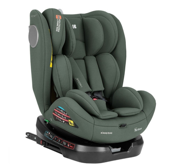 Kikka boo Autosedište 40-150 cm I-Moove 2 I-SIZE ISOFIX Army Green KKB00103