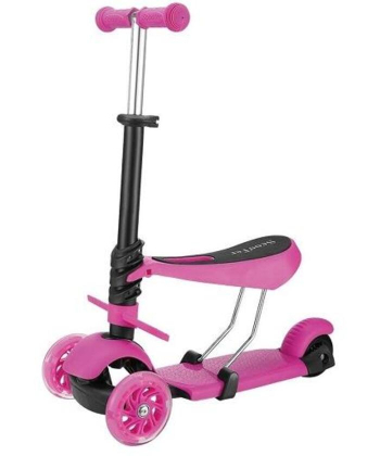 BBO trotinet za decu s979a 3u1 scoot pink