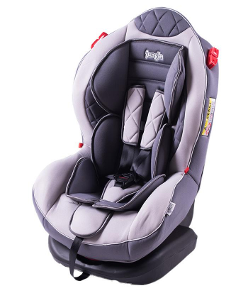 Jungle Adventure Auto Sedište za bebe od 0 do 25 kg - Siva