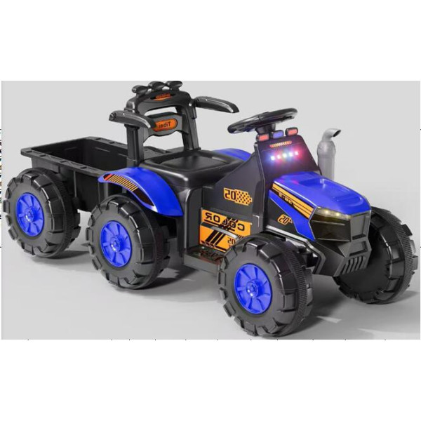 Dečiji traktor na akumulator sa prikolicom MB0635