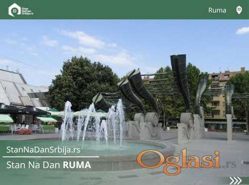 Stan Na Dan RUMA - Stan Na Dan Srbija .rs