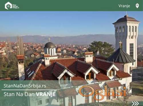 Stan Na Dan VRANJE - Stan Na Dan Srbija .rs