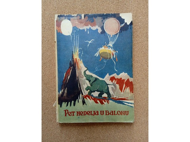 Pet nedelja u balonu - Žil Vern, Ilustracije: Riou