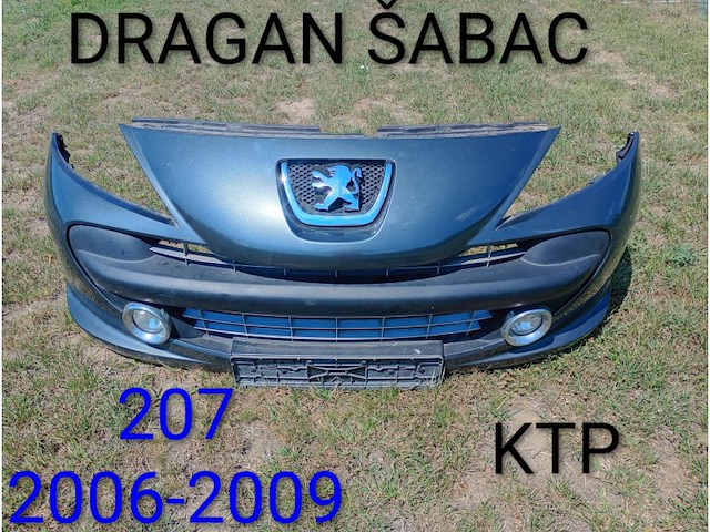 PEUGEOT 207 branik prednji 2006-09 KTP