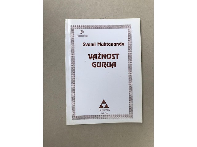 Važnost gurua - Svami Muktananda, Retko !!!