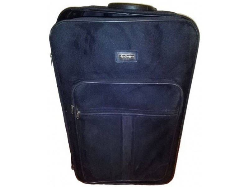 Veliki plavi kofer (neispravan) 72x46x27cm