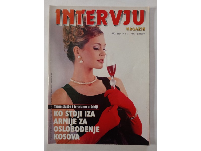 INTERVJU broj 382 od 17.5 do 31.5. 1996.