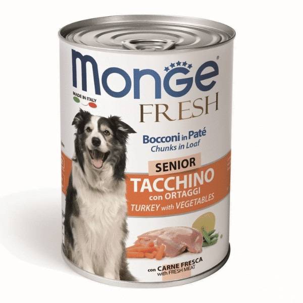 Monge Fresh Senior Dog Ćuretina/Povrće, 400g