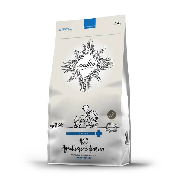 Craftia Galena Hypoallergenic Derm Care Adult Cat, 1,4kg