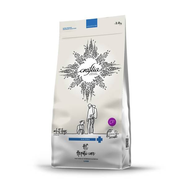 Craftia Galena Hepatic Care, Adult Dog, 2kg