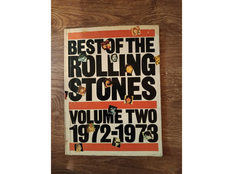 Knjiga Notna knjiga BEST OF THE ROLLING STONES