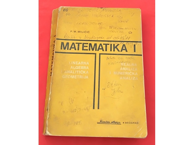 Matematika P .Miličić