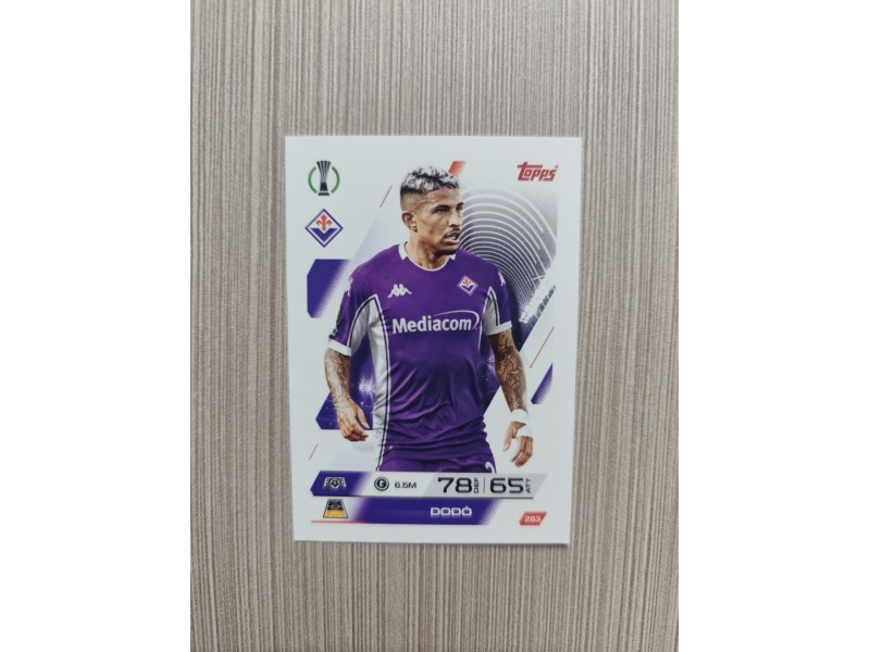 Kartica TOPPS - Match attax 25-26 - DODO - 283