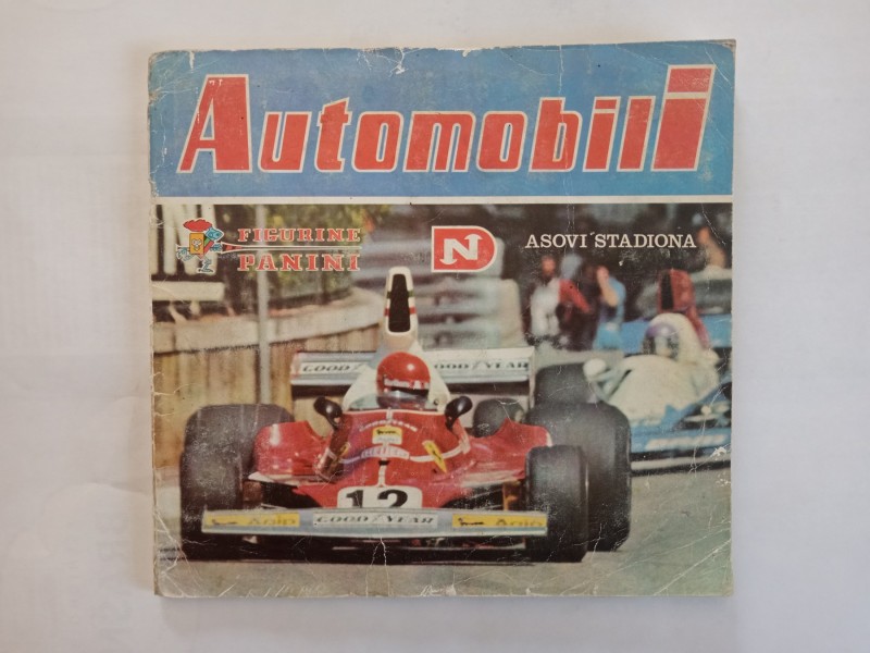 AUTOMOBILI ( PANINI ) 196 OD 270