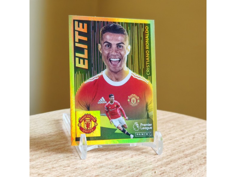 Cristiano RONALDO Elite - Premier league 2022 Panini