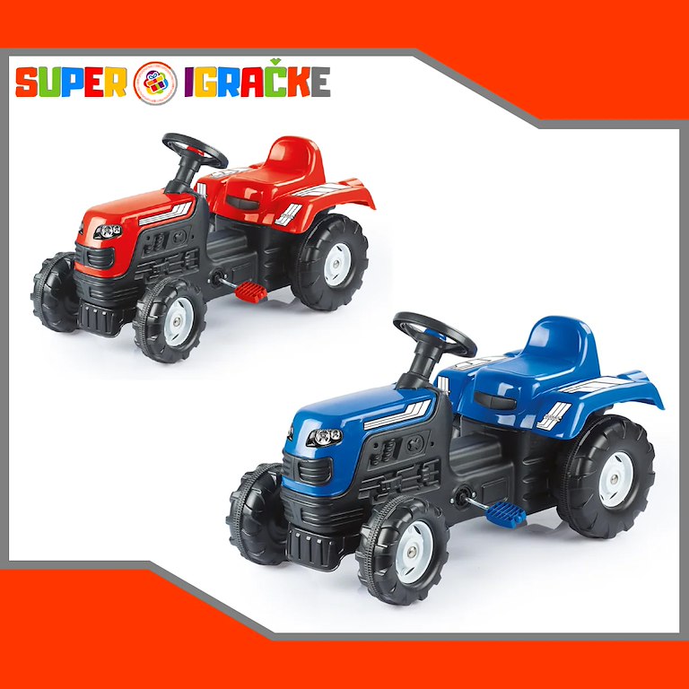 DOLU TRAKTOR NA PEDALE