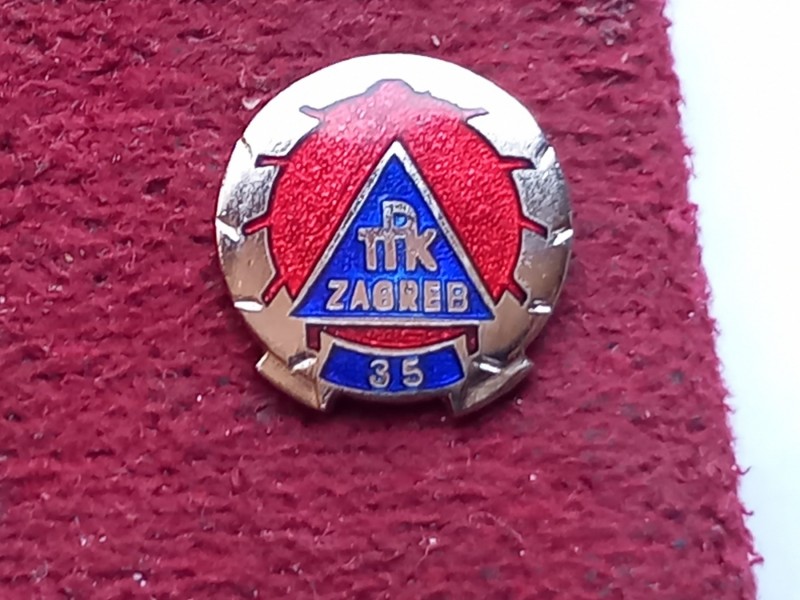 ЕМАИЛ ЗНАЧКА са СЛИКЕ - ТРК ЗАГРЕБ 35 г.