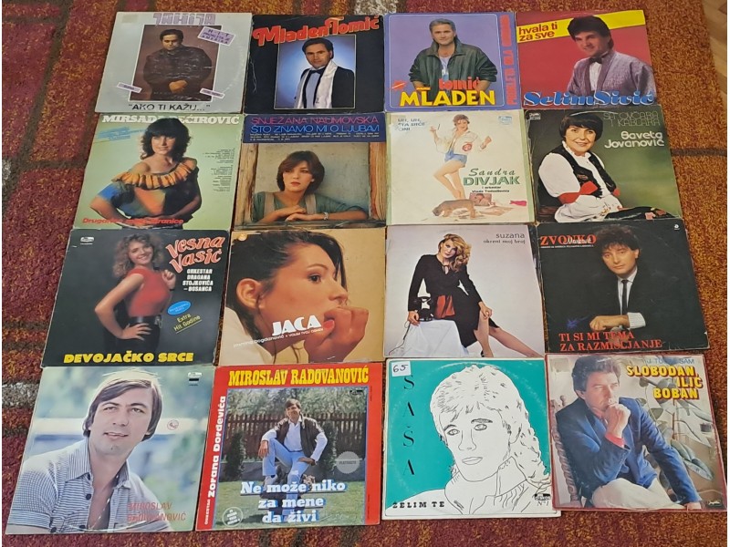 LOT 50 LP Folk Muzika