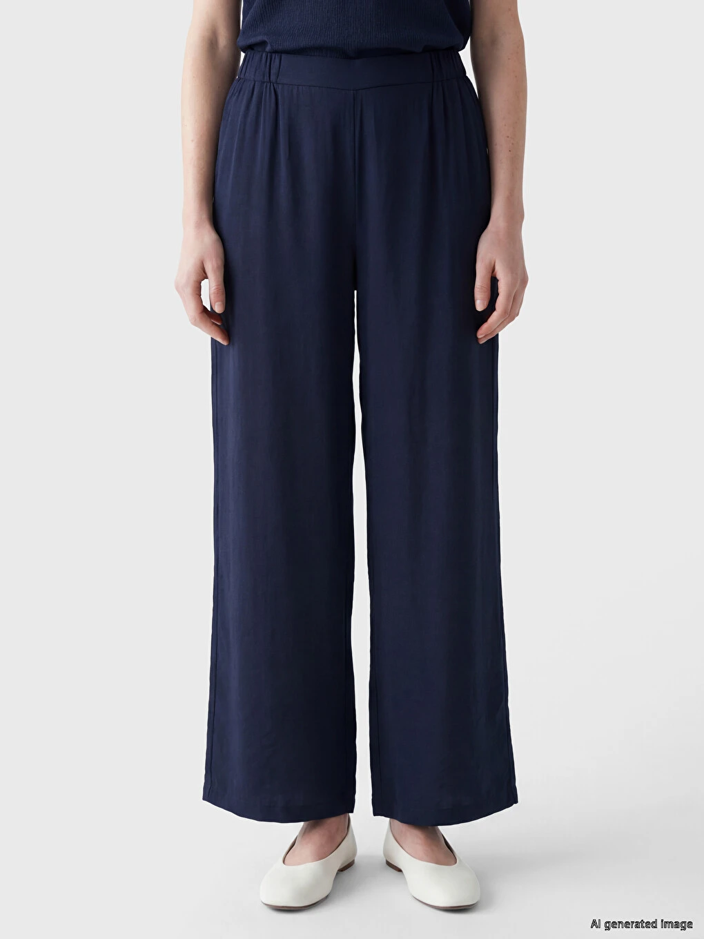 LCW Comfort Ženske Pantalone Sa Elastičnim Strukom