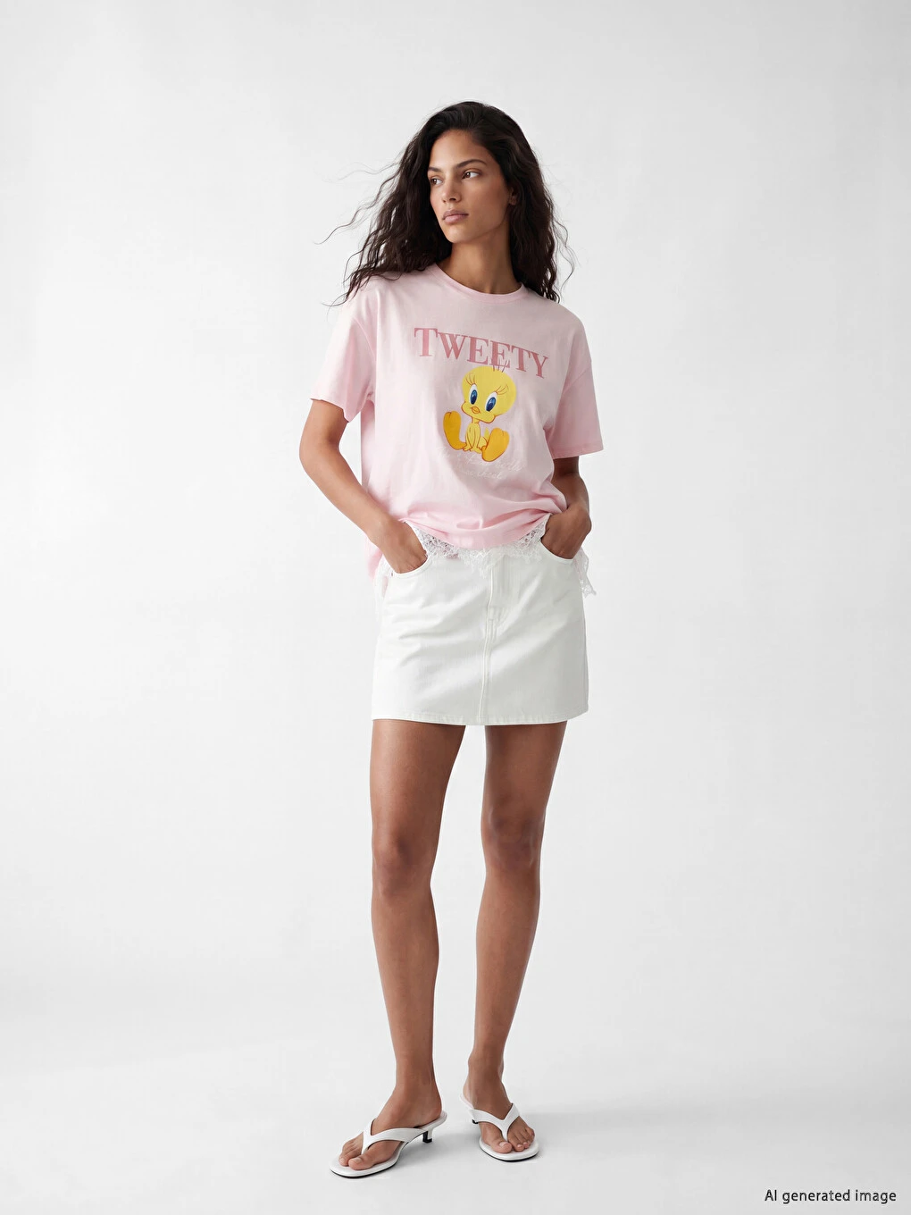 XSIDE Tweety Štampana 100% Pamučna Ženska Majica