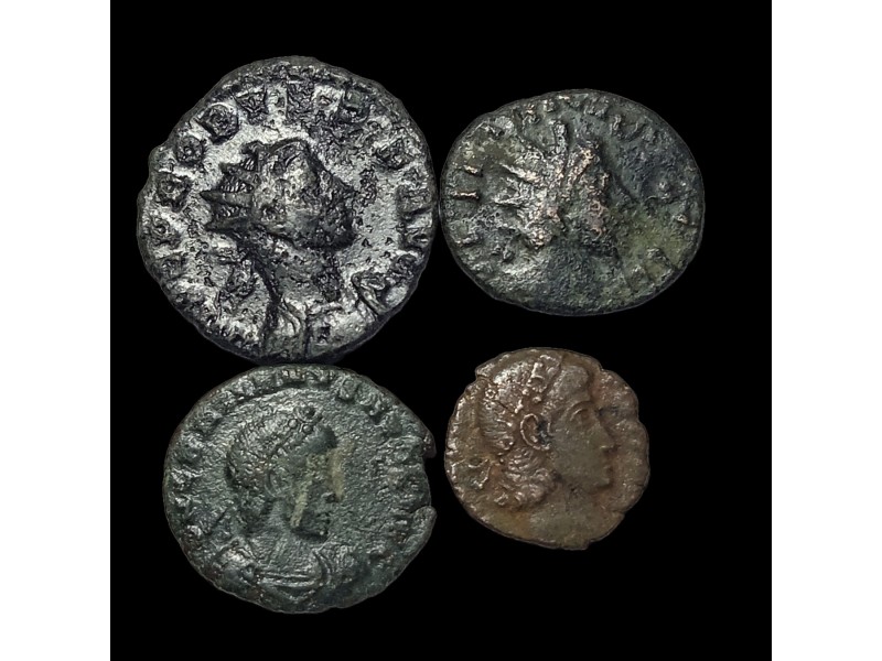 Lot od 4 bronze