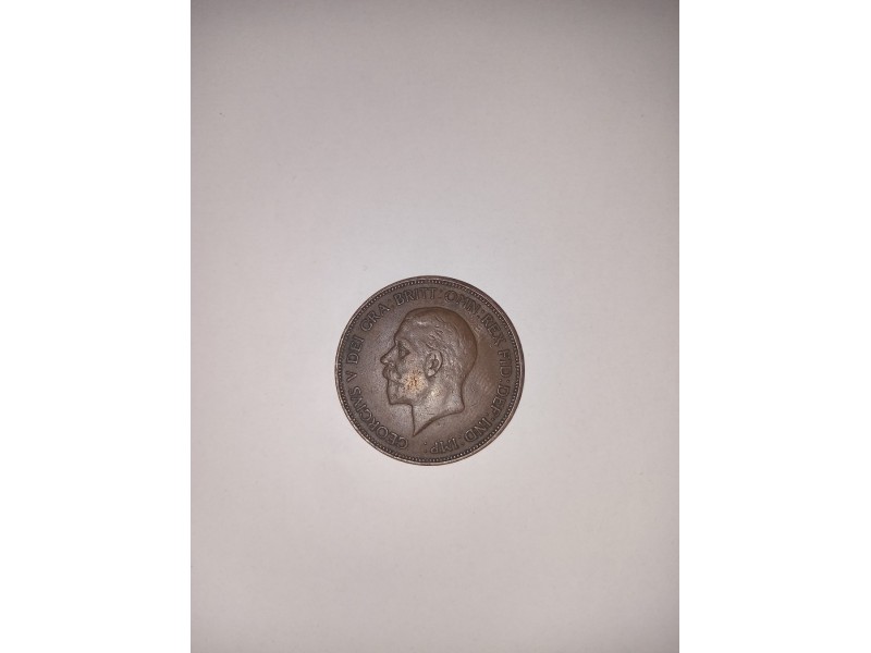 1935 Engleska 1 peni kralj Džordž V