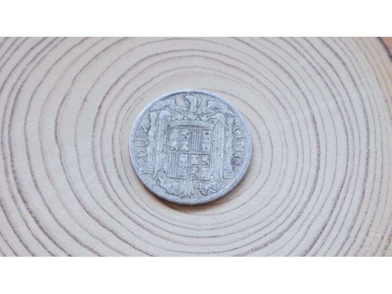 ŠPANIJA DIEZ CENTS 1940 GODINA
