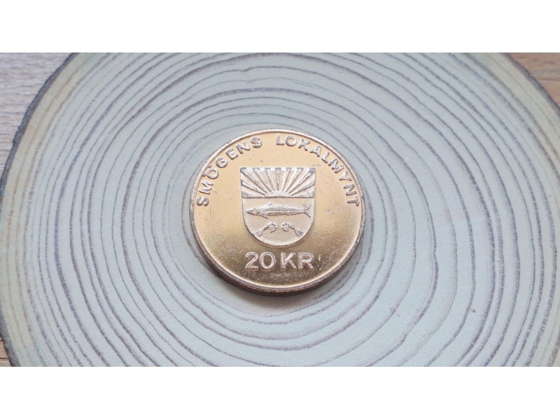 ŠVEDSKA 20 KRONOR 1982 GODINA JUBILARAC