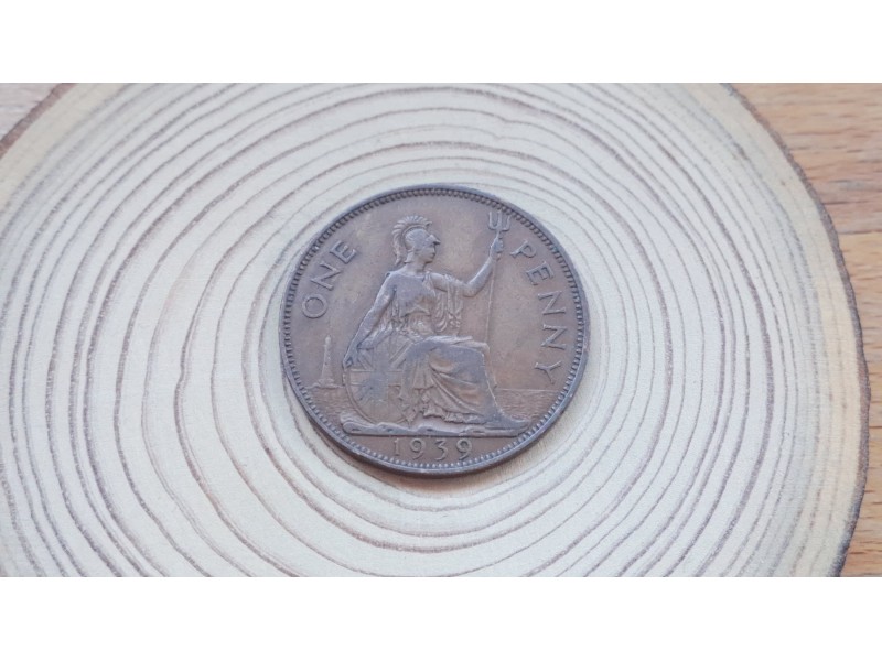 VELIKA BRITANIJA ONE PENNY 1939 GODINA