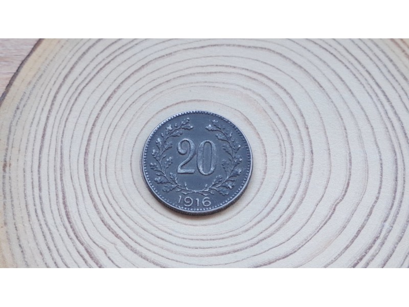 AUSTRIA 20 HELLER 1916 GODINA